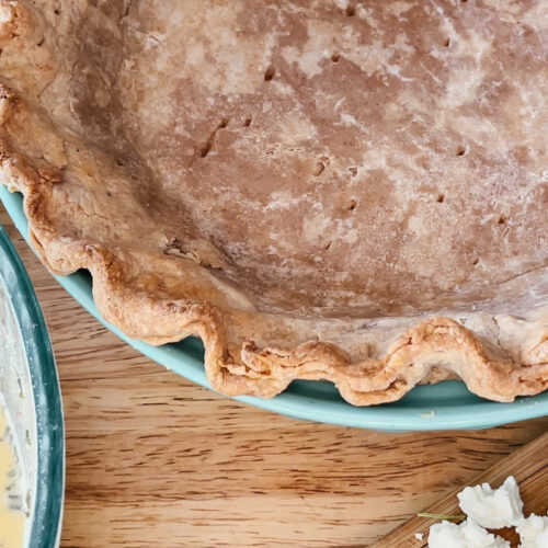 Whole Wheat Savory Pie Crust - The Whole Revolution